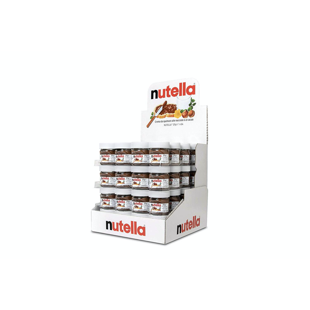 Nutella Single Portion Jars 25G X 64 - Arena Foods